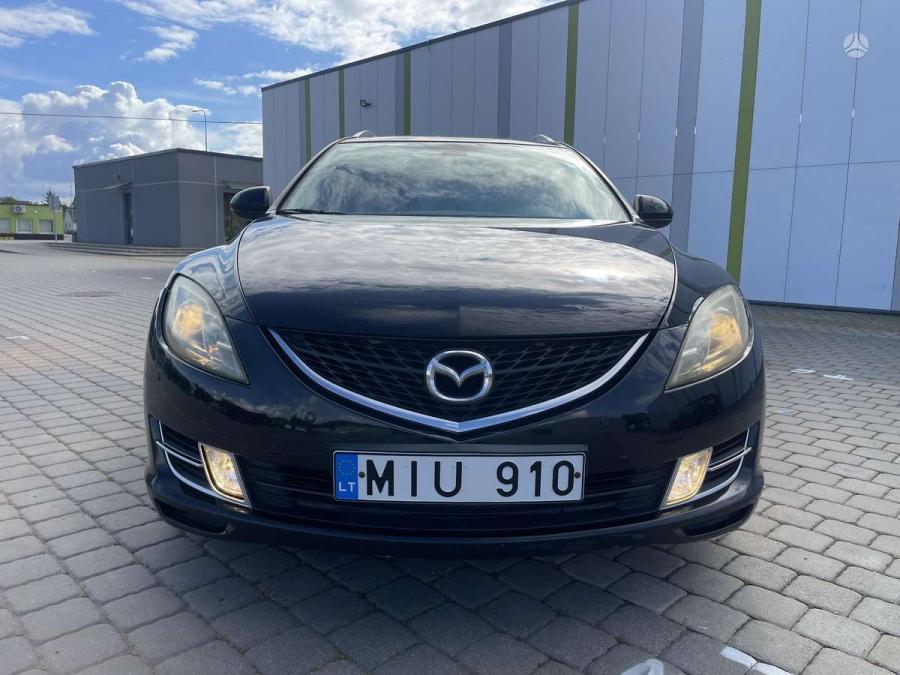 Melns Mazda 6 2009 Viļņa, ar dzinēja tilpumu 2.00 L un nobraukumu 300 tūkst. km par 2250 €, foto 9 vietnē AUTOMOTO.COM.LV