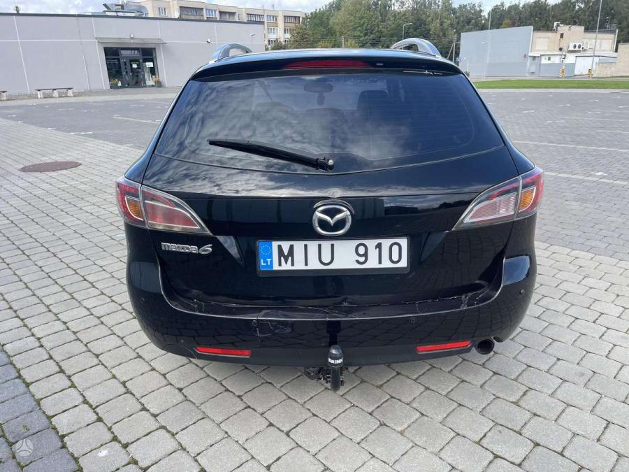 Melns Mazda 6 2009 Viļņa, ar dzinēja tilpumu 2.00 L un nobraukumu 300 tūkst. km par 2250 €, foto 15 vietnē AUTOMOTO.COM.LV