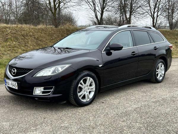 Black Mazda 6 2010 in Marijampole, with an engine capacity of 2.00 L and mileage of 303 thousand km for 2500 €, photo 1 on AUTOMOTO.COM.LV
