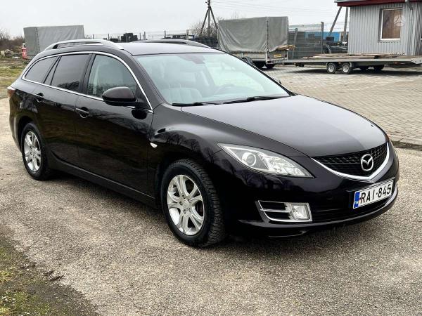 Black Mazda 6 2010 in Marijampole, with an engine capacity of 2.00 L and mileage of 303 thousand km for 2500 €, photo 3 on AUTOMOTO.COM.LV