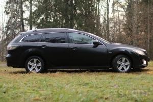 Melns Mazda 6 2010 Kuldīga, ar dzinēja tilpumu 2.20 L un nobraukumu 284 tūkst. km par 3000 €, foto 12 vietnē AUTOMOTO.COM.LV