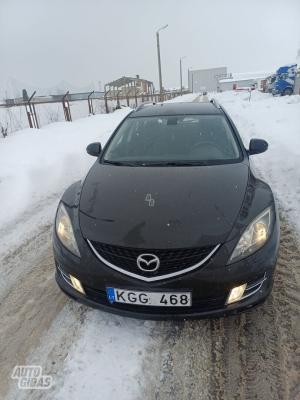 Black Mazda 6 2010 in Kretinga, with an engine capacity of 2.20 L and mileage of 353 thousand km for 2290 €, photo 7 on AUTOMOTO.COM.LV