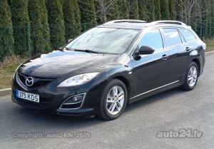 Melns Mazda 6 2010 Tallina, ar dzinēja tilpumu 2.20 L un nobraukumu 354 tūkst. km par 2990 €, foto  vietnē AUTOMOTO.COM.LV