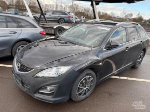 Black Mazda 6 2010 in Ukmerge, with an engine capacity of 2.20 L and mileage of 290 thousand km for 1750 €, photo  on AUTOMOTO.COM.LV