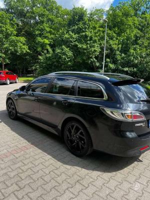 Black Mazda 6 2010 in Kaunas, with an engine capacity of 2.18 L and mileage of 296 thousand km for 2500 €, photo  on AUTOMOTO.COM.LV