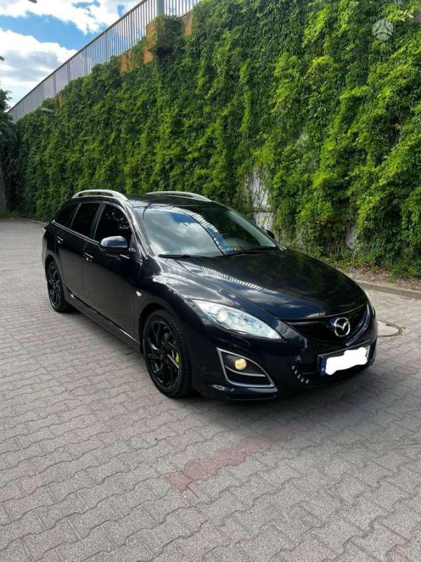 Melns Mazda 6 2010 Kauņa, ar dzinēja tilpumu 2.18 L un nobraukumu 296 tūkst. km par 2500 €, foto 2 vietnē AUTOMOTO.COM.LV