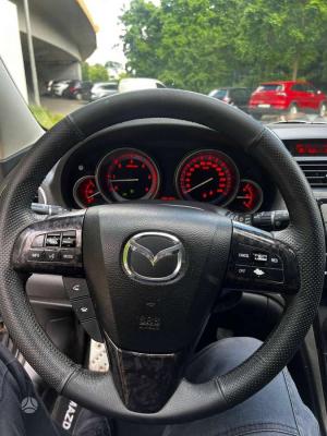Black Mazda 6 2010 in Kaunas, with an engine capacity of 2.18 L and mileage of 296 thousand km for 2500 €, photo 9 on AUTOMOTO.COM.LV