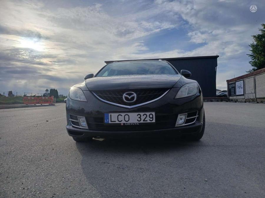 Melns Mazda 6 2010 Tauragė, ar dzinēja tilpumu 2.00 L un nobraukumu 333 tūkst. km par 2500 €, foto 1 vietnē AUTOMOTO.COM.LV