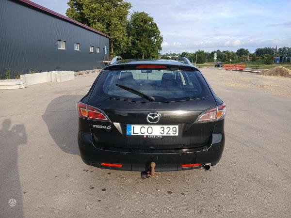 Black Mazda 6 2010 in Taurage, with an engine capacity of 2.00 L and mileage of 333 thousand km for 2500 €, photo 5 on AUTOMOTO.COM.LV