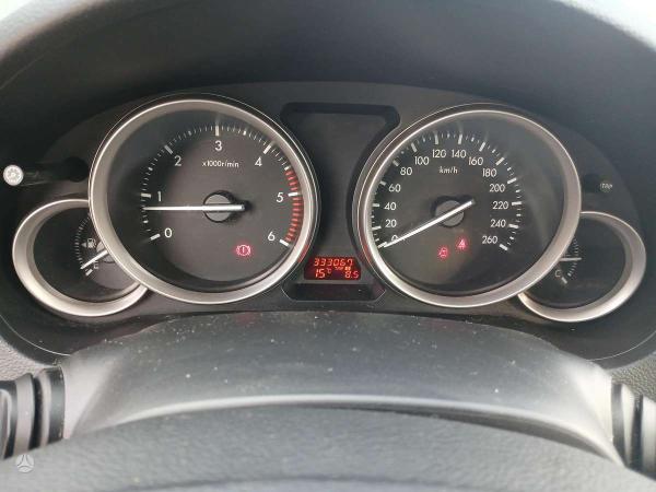 Black Mazda 6 2010 in Taurage, with an engine capacity of 2.00 L and mileage of 333 thousand km for 2500 €, photo 9 on AUTOMOTO.COM.LV