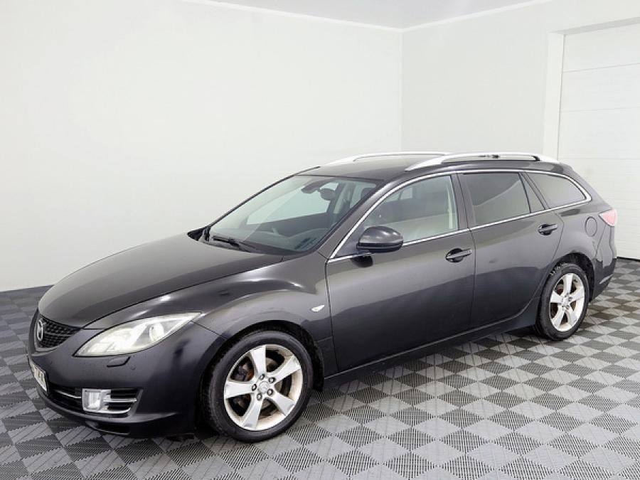 Black Mazda 6 2010 in Tallinn, with an engine capacity of 2.20 L and mileage of 334 thousand km for 1199 €, photo 3 on AUTOMOTO.COM.LV