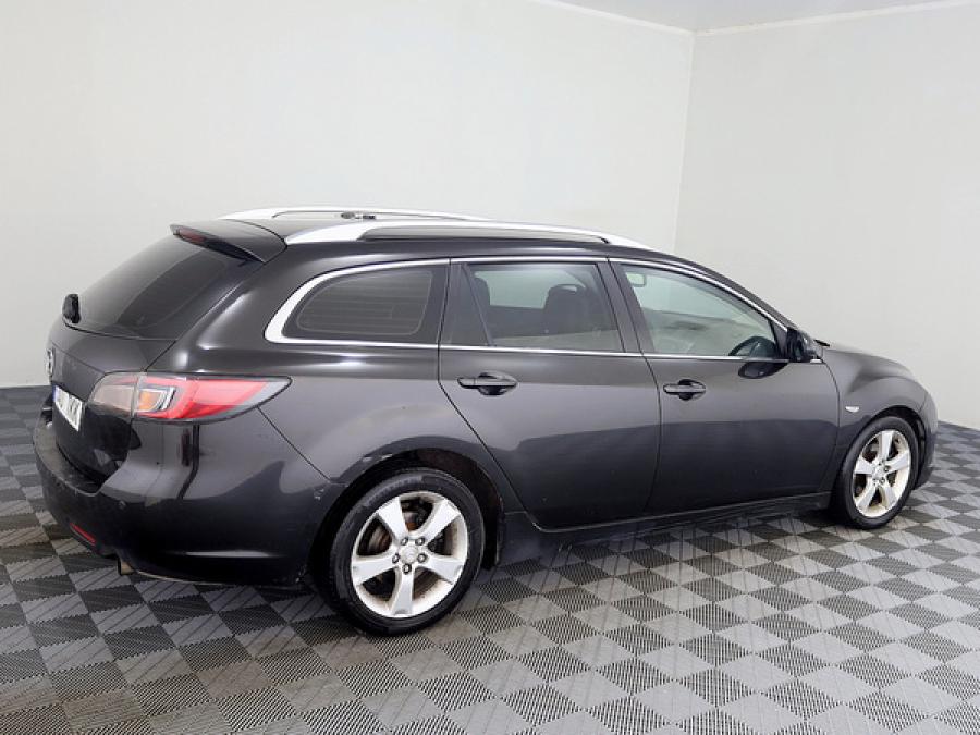 Black Mazda 6 2010 in Tallinn, with an engine capacity of 2.20 L and mileage of 334 thousand km for 1199 €, photo 4 on AUTOMOTO.COM.LV