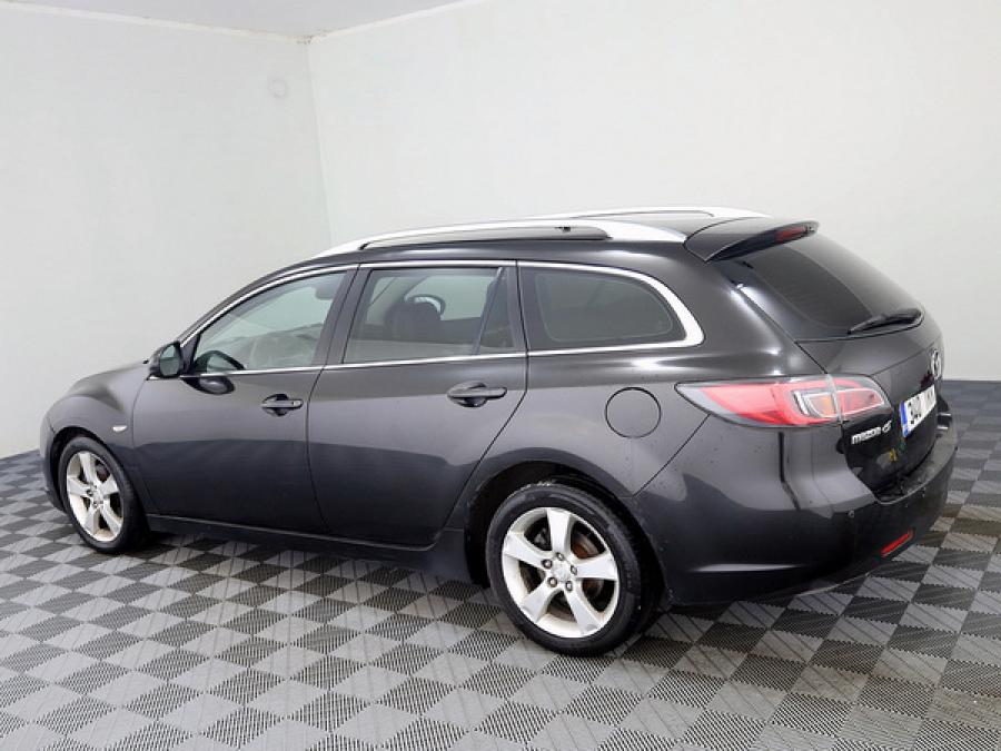 Black Mazda 6 2010 in Tallinn, with an engine capacity of 2.20 L and mileage of 334 thousand km for 1199 €, photo 5 on AUTOMOTO.COM.LV