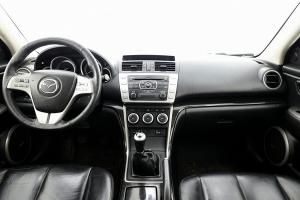 Black Mazda 6 2010 in Tallinn, with an engine capacity of 2.20 L and mileage of 334 thousand km for 1199 €, photo 6 on AUTOMOTO.COM.LV