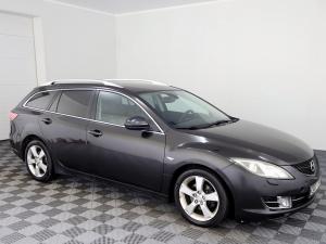 Black Mazda 6 2010 in Tallinn, with an engine capacity of 2.20 L and mileage of 334 thousand km for 1199 €, photo 10 on AUTOMOTO.COM.LV