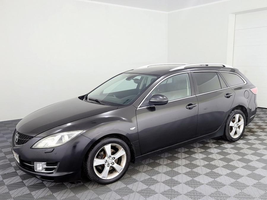 Black Mazda 6 2010 in Tallinn, with an engine capacity of 2.20 L and mileage of 334 thousand km for 1199 €, photo 11 on AUTOMOTO.COM.LV