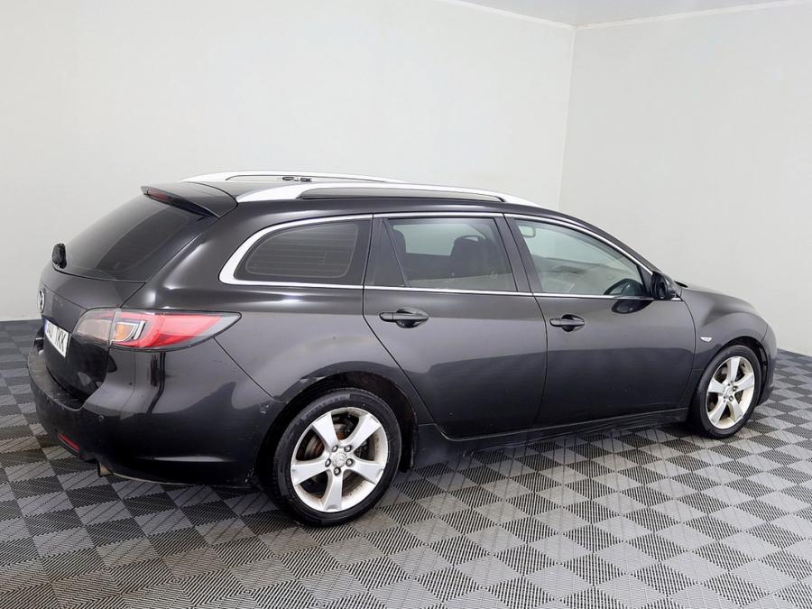Black Mazda 6 2010 in Tallinn, with an engine capacity of 2.20 L and mileage of 334 thousand km for 1199 €, photo 12 on AUTOMOTO.COM.LV