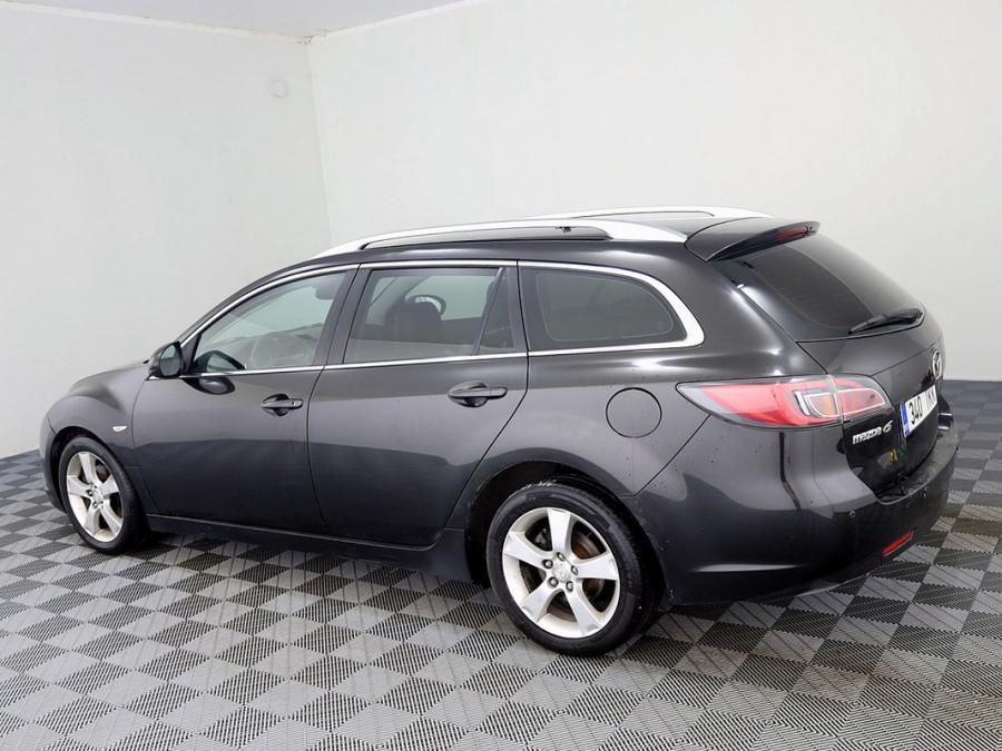 Black Mazda 6 2010 in Tallinn, with an engine capacity of 2.20 L and mileage of 334 thousand km for 1199 €, photo 13 on AUTOMOTO.COM.LV