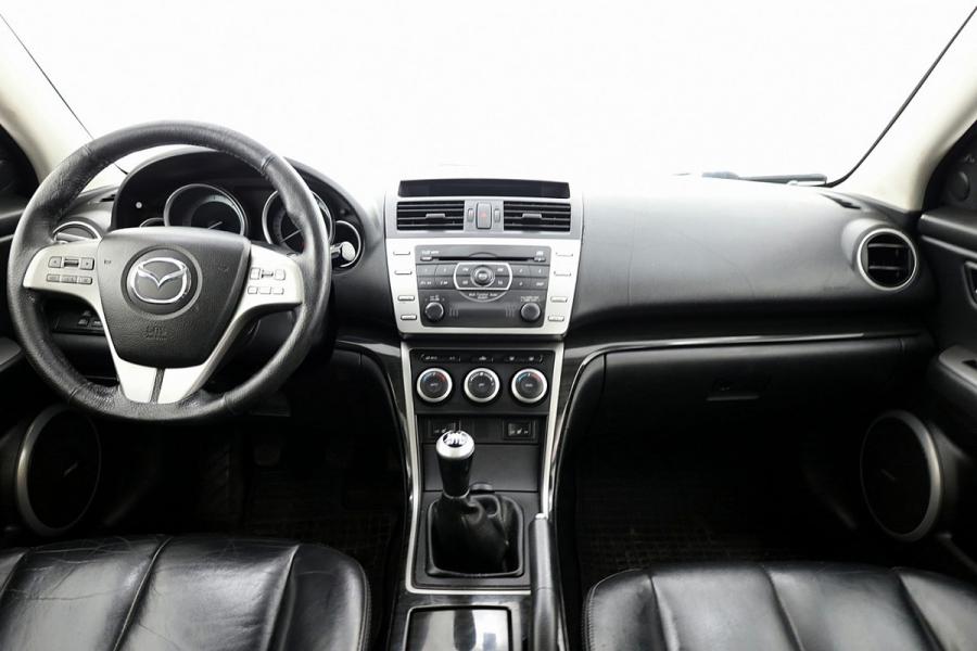 Black Mazda 6 2010 in Tallinn, with an engine capacity of 2.20 L and mileage of 334 thousand km for 1199 €, photo 14 on AUTOMOTO.COM.LV