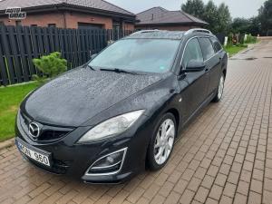 Melns Mazda 6 2010 Klaipėda, ar dzinēja tilpumu 2.20 L un nobraukumu 246 tūkst. km par 1990 €, foto  vietnē AUTOMOTO.COM.LV