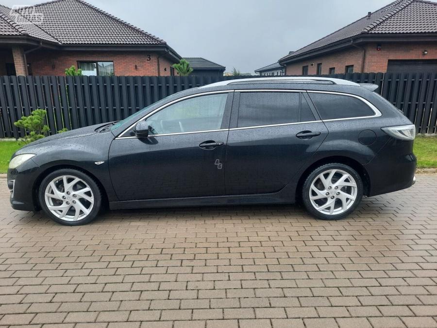 Melns Mazda 6 2010 Klaipėda, ar dzinēja tilpumu 2.20 L un nobraukumu 246 tūkst. km par 1990 €, foto 4 vietnē AUTOMOTO.COM.LV