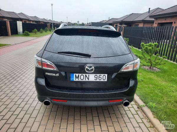 Melns Mazda 6 2010 Klaipėda, ar dzinēja tilpumu 2.20 L un nobraukumu 246 tūkst. km par 1990 €, foto 6 vietnē AUTOMOTO.COM.LV