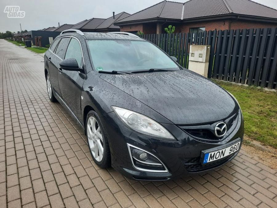 Melns Mazda 6 2010 Klaipėda, ar dzinēja tilpumu 2.20 L un nobraukumu 246 tūkst. km par 1990 €, foto 7 vietnē AUTOMOTO.COM.LV