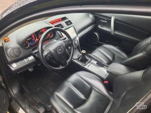 Melns Mazda 6 2010 Klaipėda, ar dzinēja tilpumu 2.20 L un nobraukumu 246 tūkst. km par 1990 €, foto 9 vietnē AUTOMOTO.COM.LV