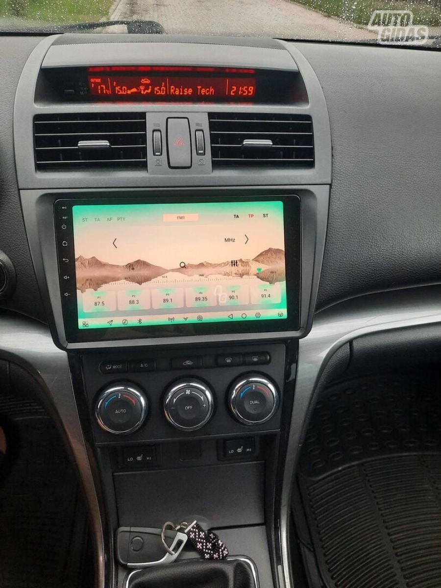 Melns Mazda 6 2010 Klaipėda, ar dzinēja tilpumu 2.20 L un nobraukumu 246 tūkst. km par 1990 €, foto 12 vietnē AUTOMOTO.COM.LV