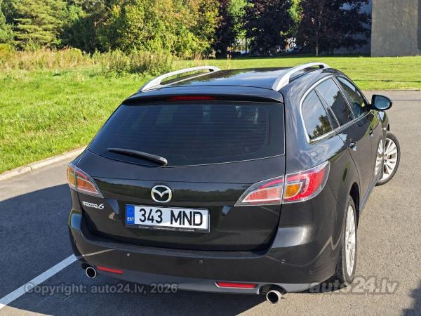 Black Mazda 6 2010 in Tallinn, with an engine capacity of 2.00 L and mileage of 186 thousand km for 3000 €, photo 4 on AUTOMOTO.COM.LV