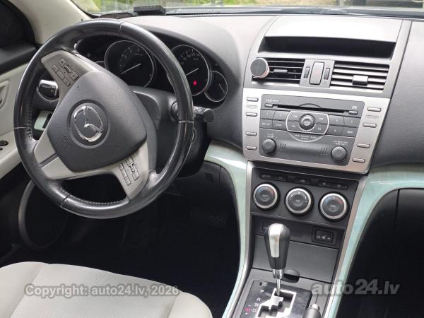 Black Mazda 6 2010 in Tallinn, with an engine capacity of 2.00 L and mileage of 186 thousand km for 3000 €, photo 9 on AUTOMOTO.COM.LV