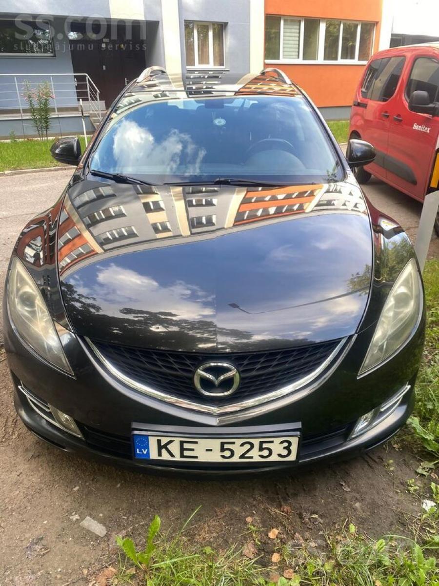 Melns Mazda 6 2010 Rīga, ar dzinēja tilpumu 2.20 L un nobraukumu 236 tūkst. km par 3100 €, foto 1 vietnē AUTOMOTO.COM.LV