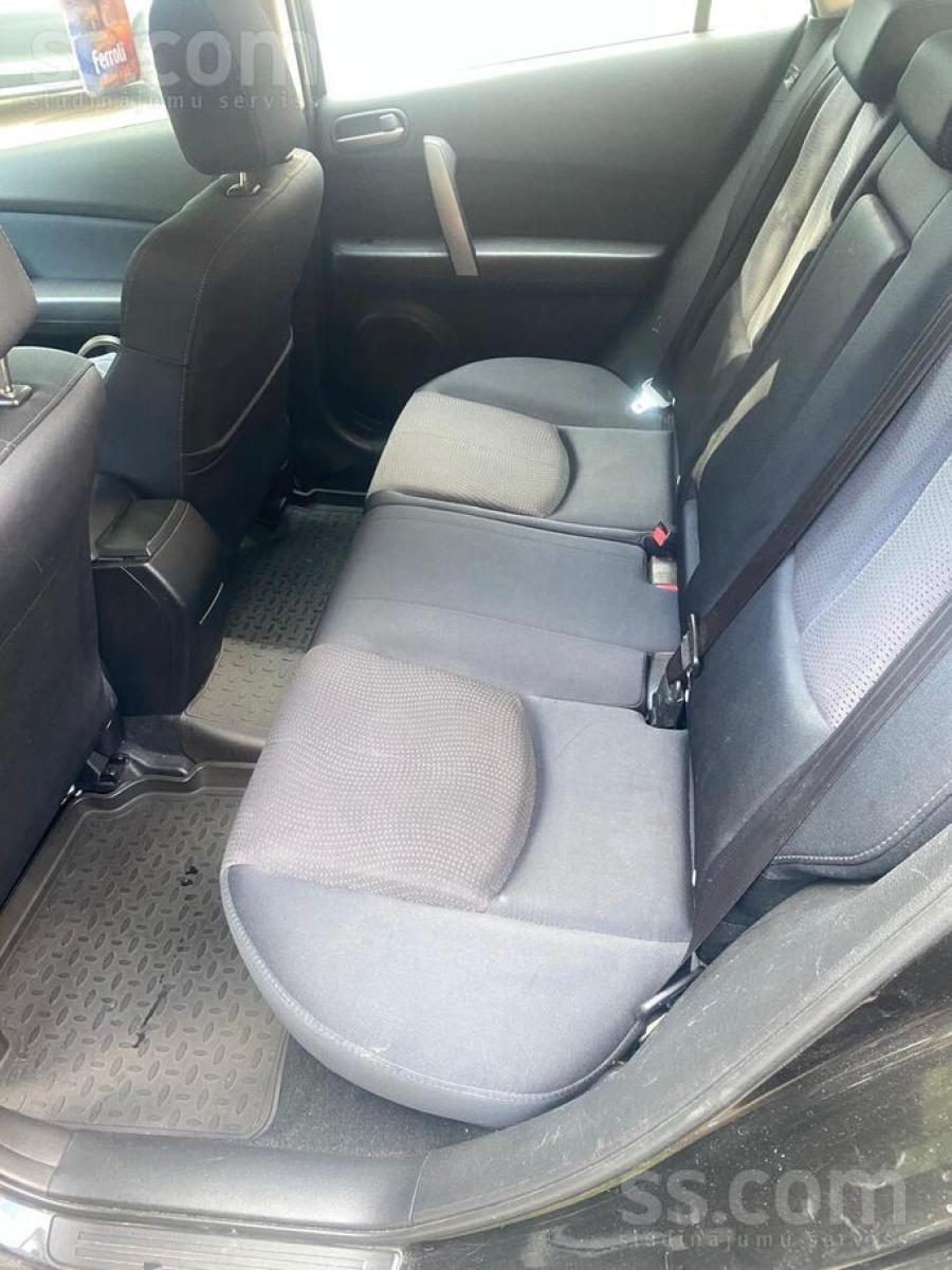 Melns Mazda 6 2010 Rīga, ar dzinēja tilpumu 2.20 L un nobraukumu 236 tūkst. km par 3100 €, foto 7 vietnē AUTOMOTO.COM.LV