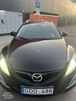 Black Mazda 6 2011 in Klaipeda, with an engine capacity of 2.20 L and mileage of 178 thousand km for 3300 €, photo 8 on AUTOMOTO.COM.LV