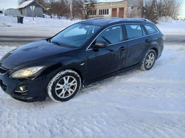 Black Mazda 6 2011 in Silale, with an engine capacity of 2.20 L and mileage of 24 thousand km for 2200 €, photo 1 on AUTOMOTO.COM.LV