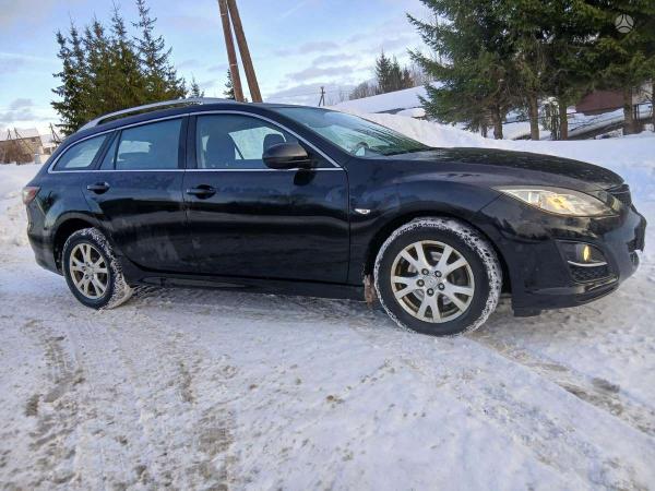 Black Mazda 6 2011 in Silale, with an engine capacity of 2.20 L and mileage of 24 thousand km for 2200 €, photo 3 on AUTOMOTO.COM.LV