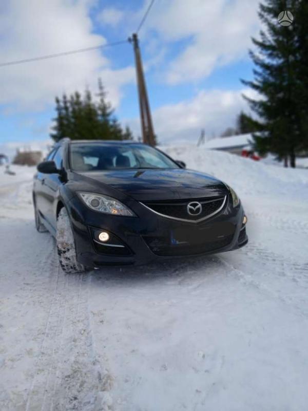 Black Mazda 6 2011 in Silale, with an engine capacity of 2.20 L and mileage of 24 thousand km for 2200 €, photo 10 on AUTOMOTO.COM.LV