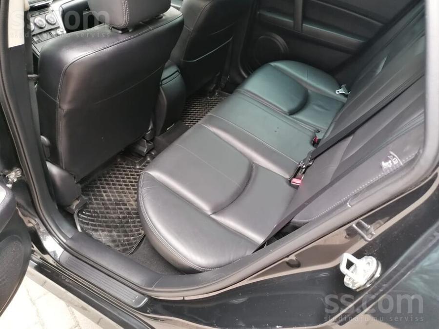 Black Mazda 6 2011 in Jurmala, with an engine capacity of 2.20 L and mileage of 242 thousand km for 4300 €, photo 17 on AUTOMOTO.COM.LV