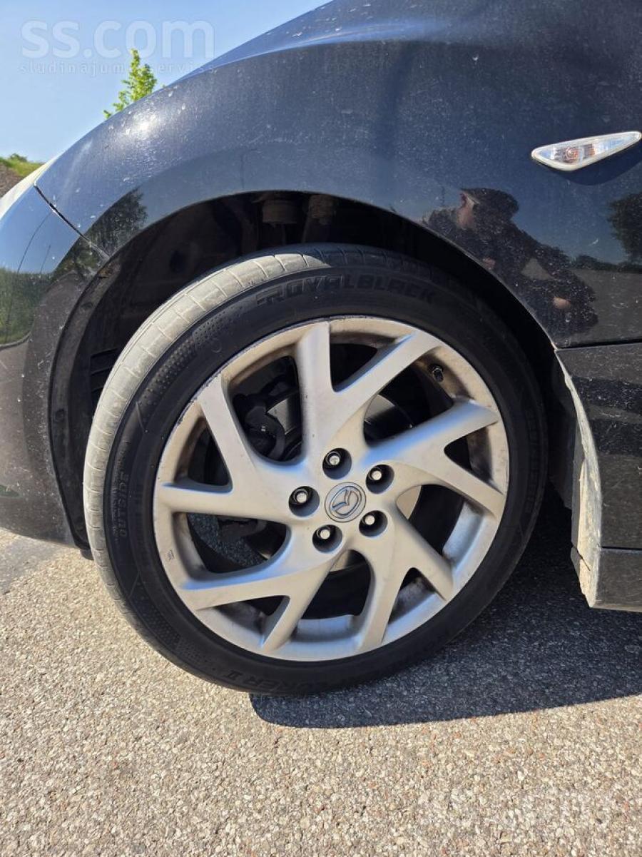 Black Mazda 6 2011 in Daugavpils, with an engine capacity of 2.20 L and mileage of 266 thousand km for 3500 €, photo 8 on AUTOMOTO.COM.LV