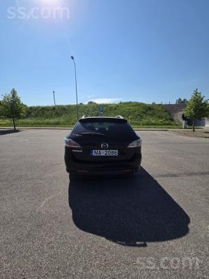 Black Mazda 6 2011 in Daugavpils, with an engine capacity of 2.20 L and mileage of 266 thousand km for 3500 €, photo 11 on AUTOMOTO.COM.LV