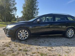 Black Mazda 6 2011 in Tartu, with an engine capacity of 2.20 L and mileage of 310 thousand km for 3900 €, photo 4 on AUTOMOTO.COM.LV