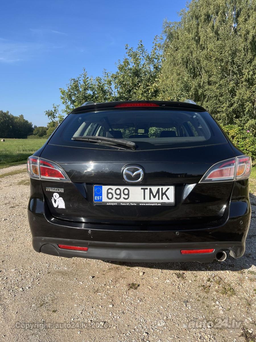Black Mazda 6 2011 in Tartu, with an engine capacity of 2.20 L and mileage of 310 thousand km for 3900 €, photo 5 on AUTOMOTO.COM.LV