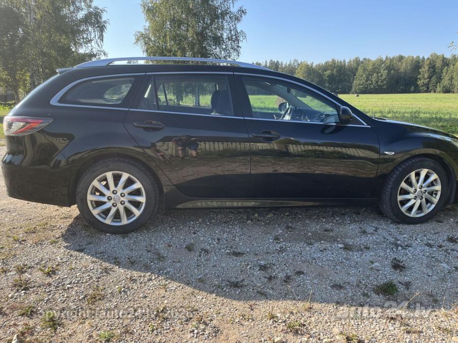 Black Mazda 6 2011 in Tartu, with an engine capacity of 2.20 L and mileage of 310 thousand km for 3900 €, photo 6 on AUTOMOTO.COM.LV