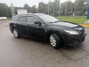 Black Mazda 6 2011 in Vilnius, with an engine capacity of 2.18 L and mileage of 394 thousand km for 3000 €, photo 9 on AUTOMOTO.COM.LV