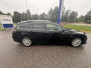 Black Mazda 6 2011 in Vilnius, with an engine capacity of 2.18 L and mileage of 394 thousand km for 3000 €, photo 11 on AUTOMOTO.COM.LV