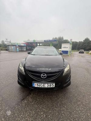 Black Mazda 6 2011 in Vilnius, with an engine capacity of 2.18 L and mileage of 394 thousand km for 3000 €, photo 13 on AUTOMOTO.COM.LV