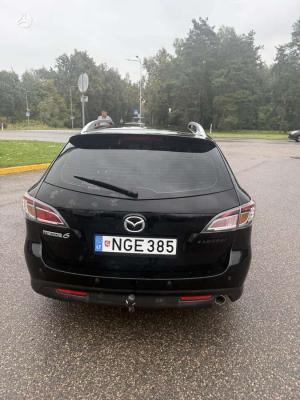Black Mazda 6 2011 in Vilnius, with an engine capacity of 2.18 L and mileage of 394 thousand km for 3000 €, photo 16 on AUTOMOTO.COM.LV
