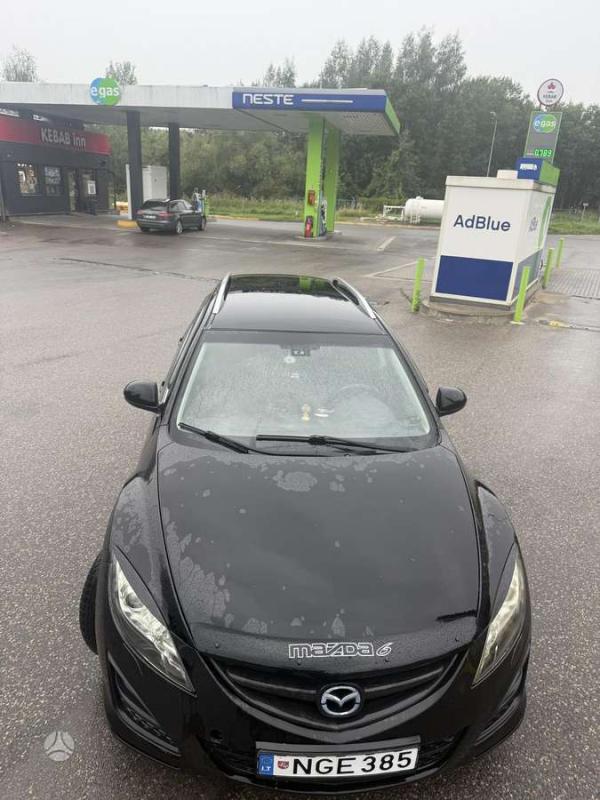 Mazda 6 2011 Viļņa vietnē Melns Mazda 6 2011 Viļņa, ar dzinēja tilpumu 2.18 L un nobraukumu 394 tūkst. km par 2750 €, foto 3 vietnē AUTOMOTO.COM.LV