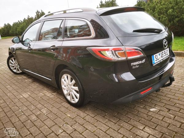 Black Mazda 6 2011 in Klaipeda, with an engine capacity of 2.20 L and mileage of 171 thousand km for 3390 €, photo 5 on AUTOMOTO.COM.LV