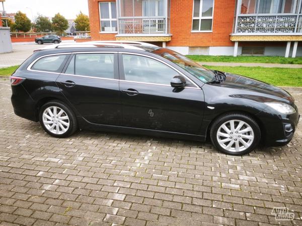 Black Mazda 6 2011 in Klaipeda, with an engine capacity of 2.20 L and mileage of 171 thousand km for 3390 €, photo 9 on AUTOMOTO.COM.LV